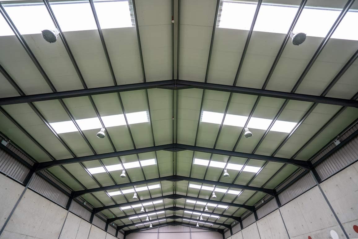 Polycarbonate Roof Lights | Cladding | SkyClad Ltd Ireland